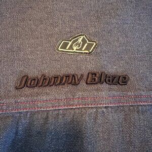 Johnny Blaze | Jackets & Coats | Vtg Johnny Blaze Jean Jacket Men Extra ...